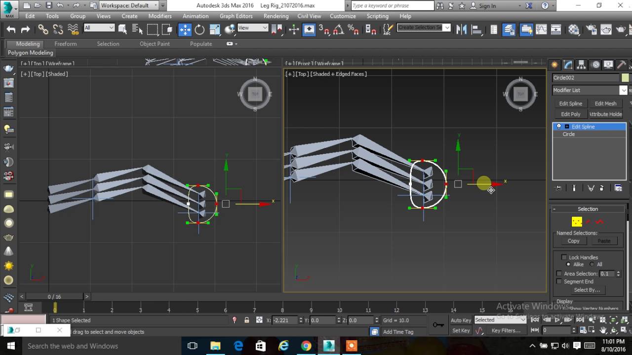 Hand Rigging In 3ds Max Youtube