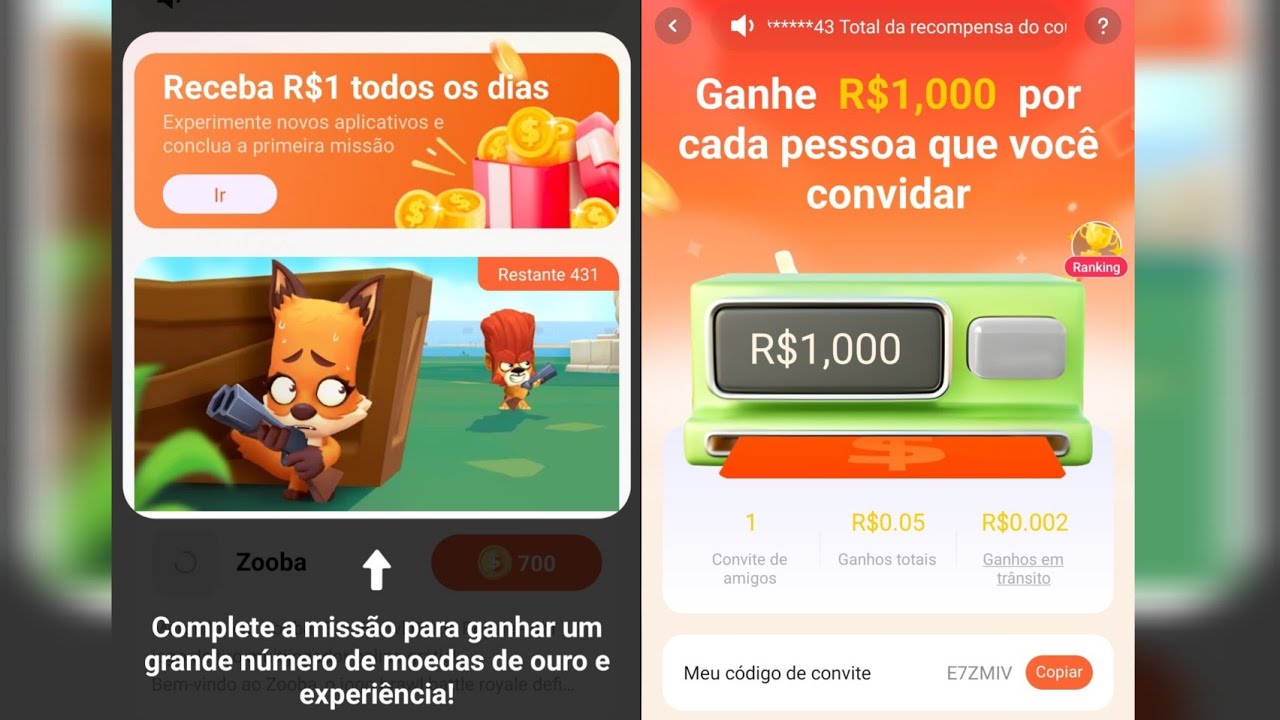 Joy Coin Saque $1 Real Grátis No Pix Todo Dia Novo App Para Ganhar ...