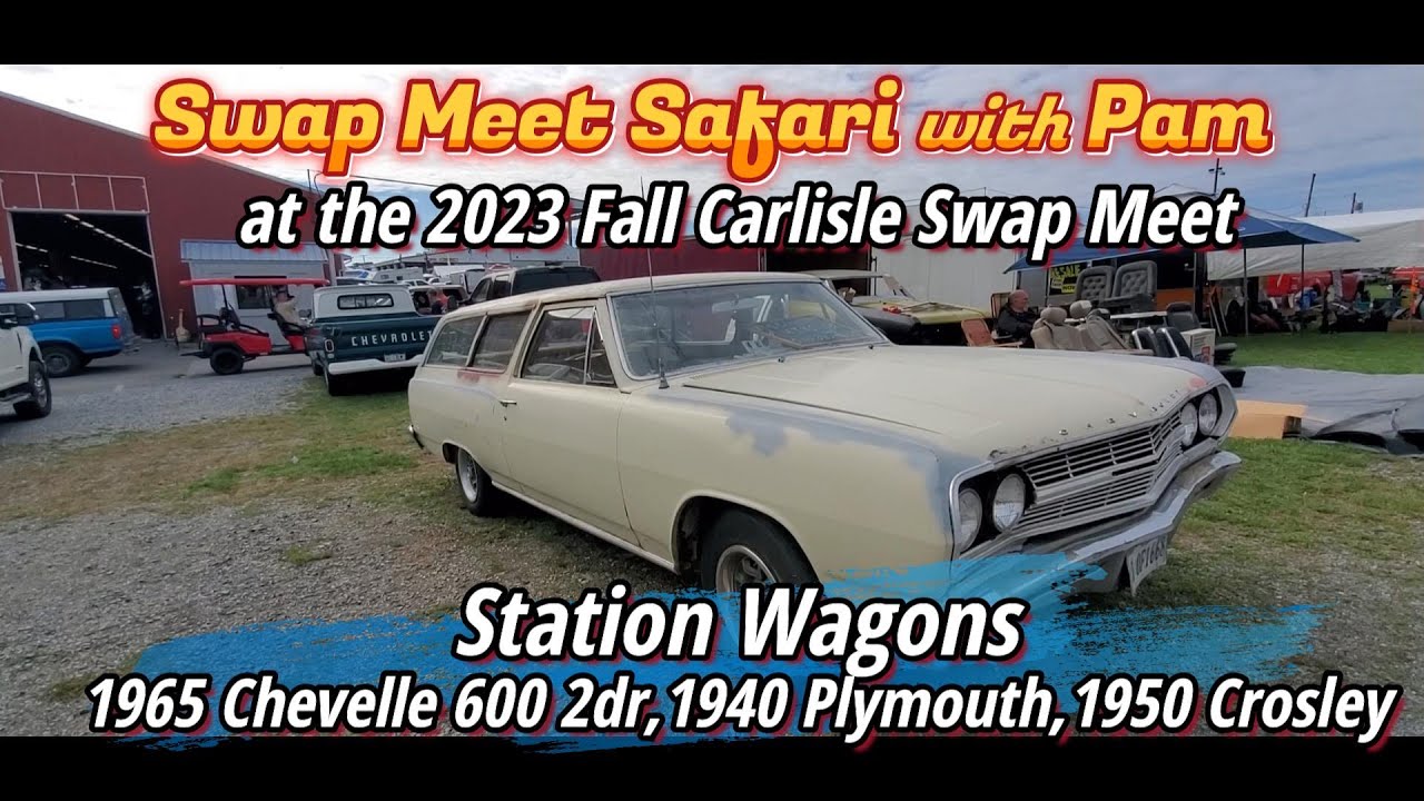 Swap Meet Safari Station Wagons at the 2023 Fall Carlisle Swap Meet ...