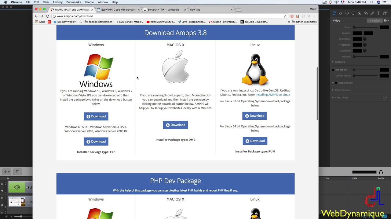 Web Dynamique - Installation serveur Web et serveur Mysql - Part 1 ...