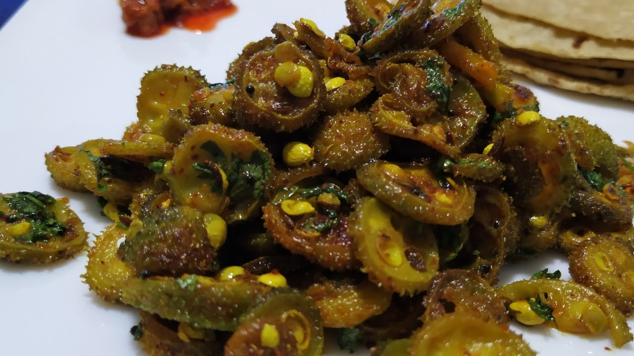 kakora Fry sabji|Kantola ki sabji|kakrol fry Recipe|Kantola fry|spiny ...