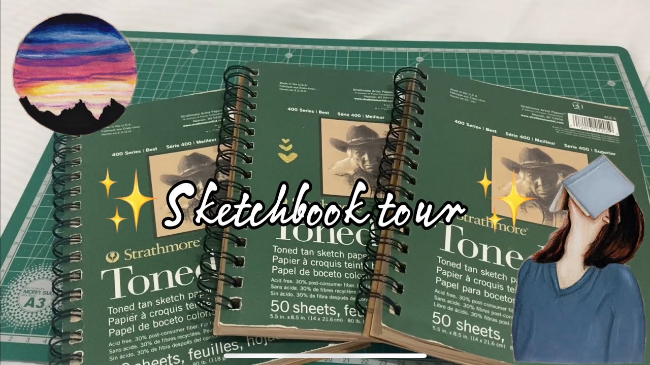  Toned Tan Sketchbooks Tour First 3 