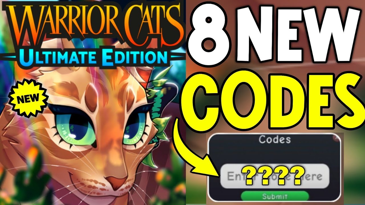 SEP*NEW!! UPDATE WARRIOR CATS CODES SEPTEMBER 2024 - WARRIOR CATS CODES ...