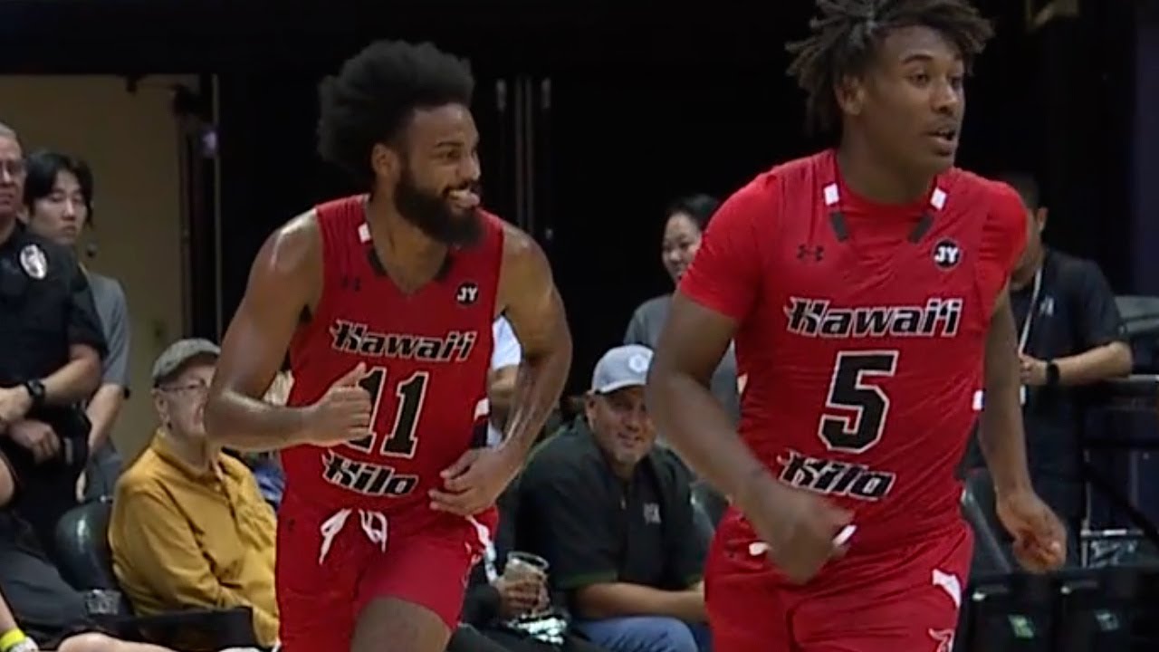 Hawaii Hilo hoops advances in PacWest Tournament; HPU out - YouTube