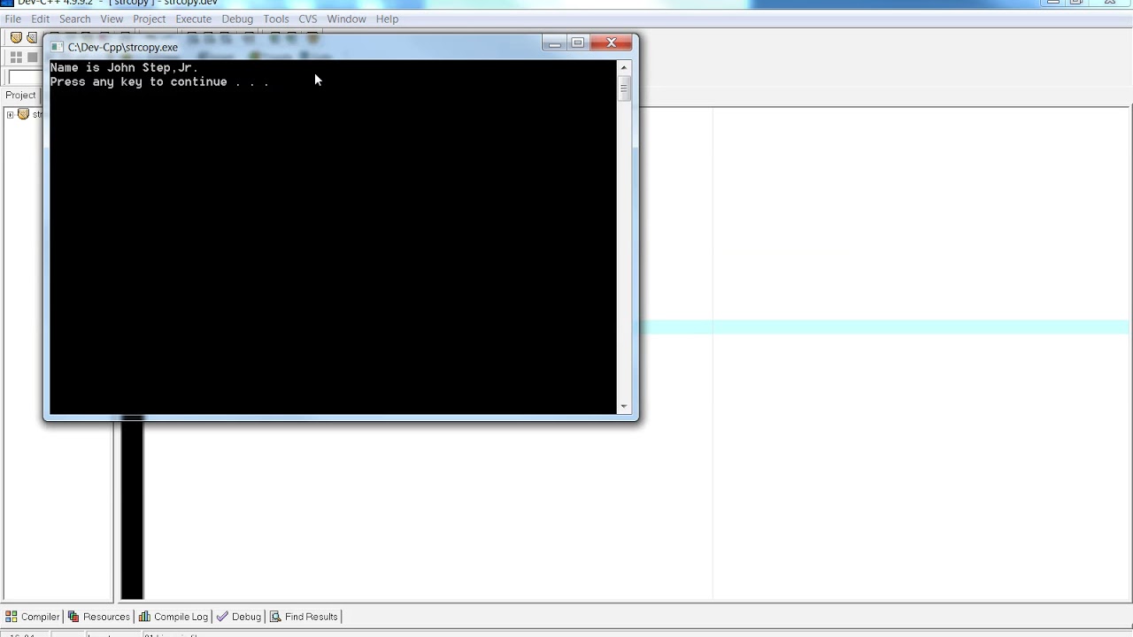 Introduction To Programming Using C Strcat Youtube