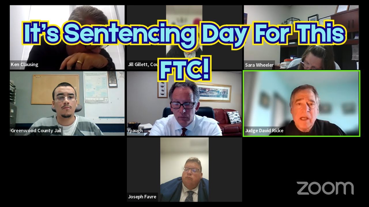 Judge Ricke Takes On Multiple Sentencings For This One Defendant! FTC ...