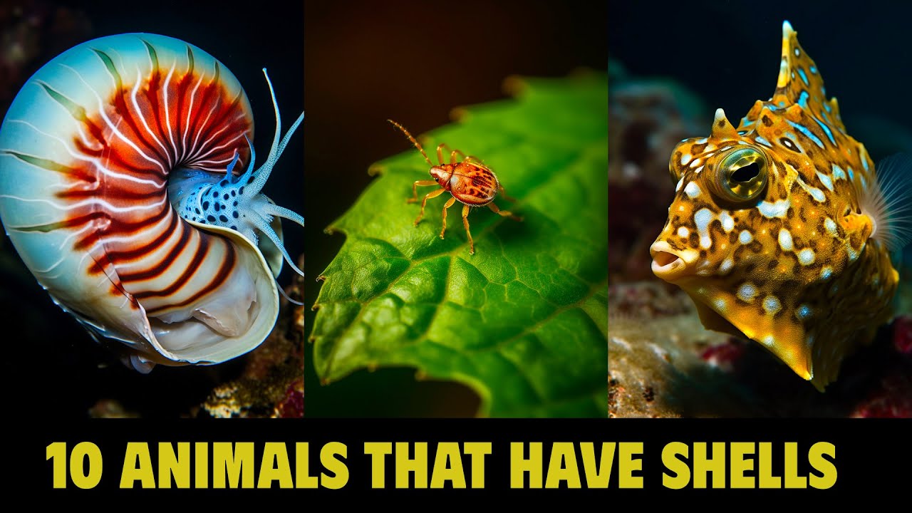 TOP 10 ANIMALS THAT HAVE SHELLS - YouTube