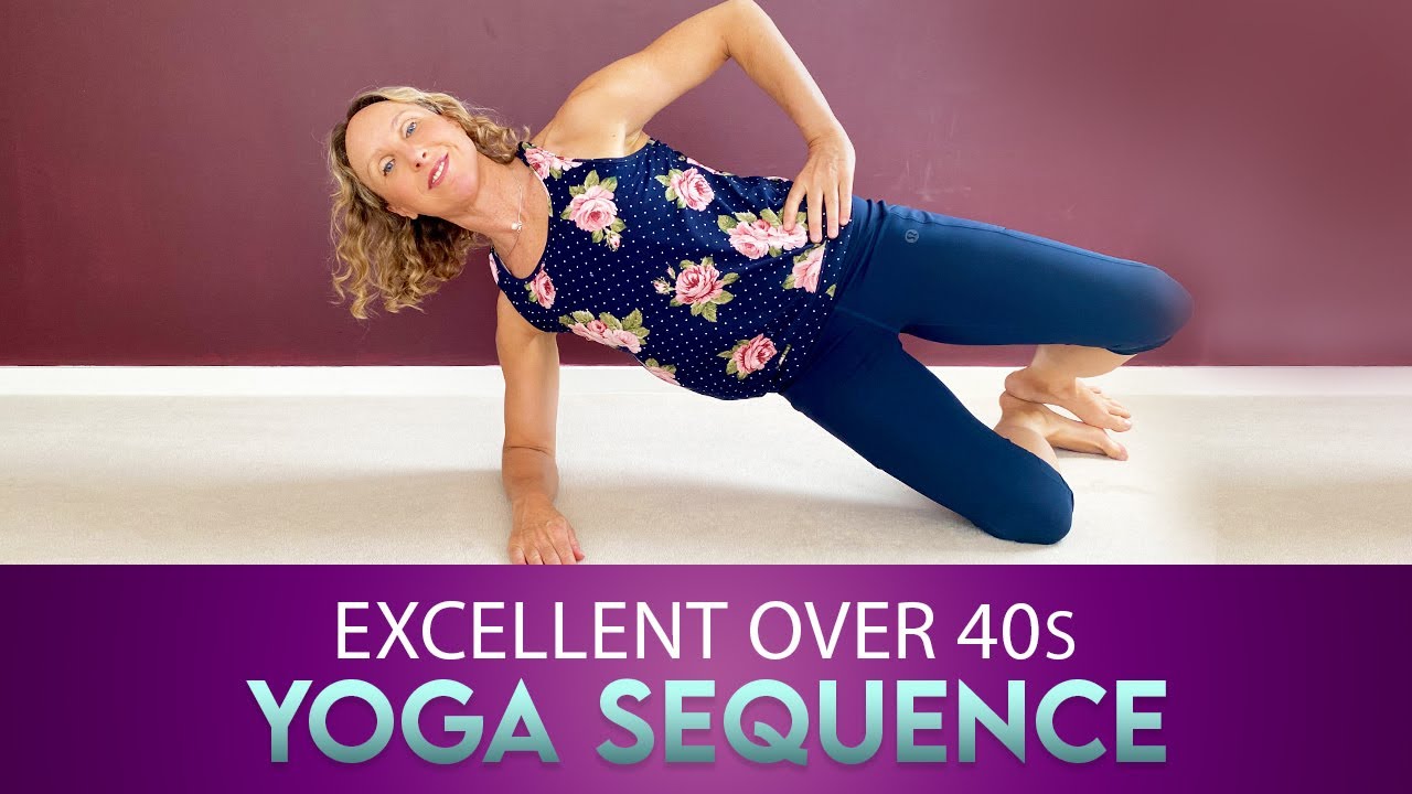 yoga over 40s - YouTube
