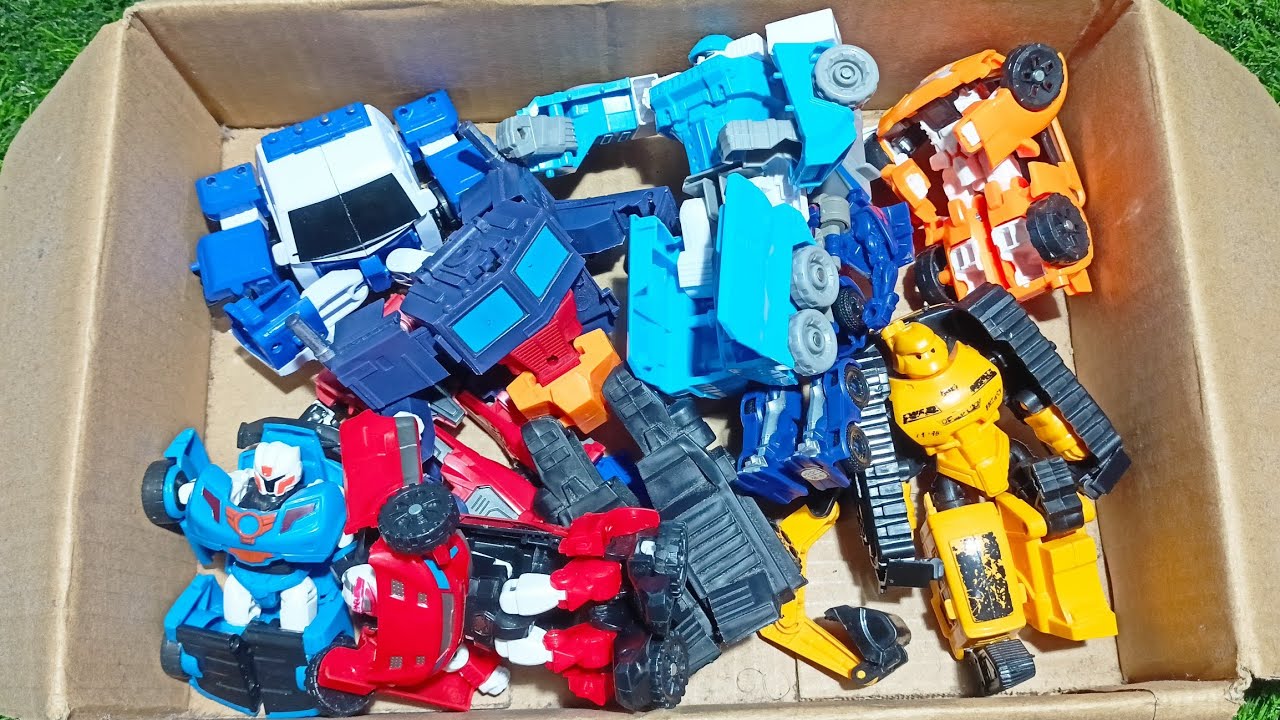 5 Minutes ASMR Robot Transformers | Transforming Transformers Robots ...