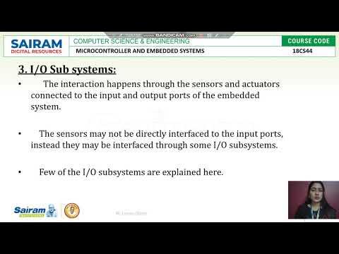 Lecture Video_18CS44_MCES_Module 3_Memory, Sensors and Actuators_Lorate Shiny - YouTube