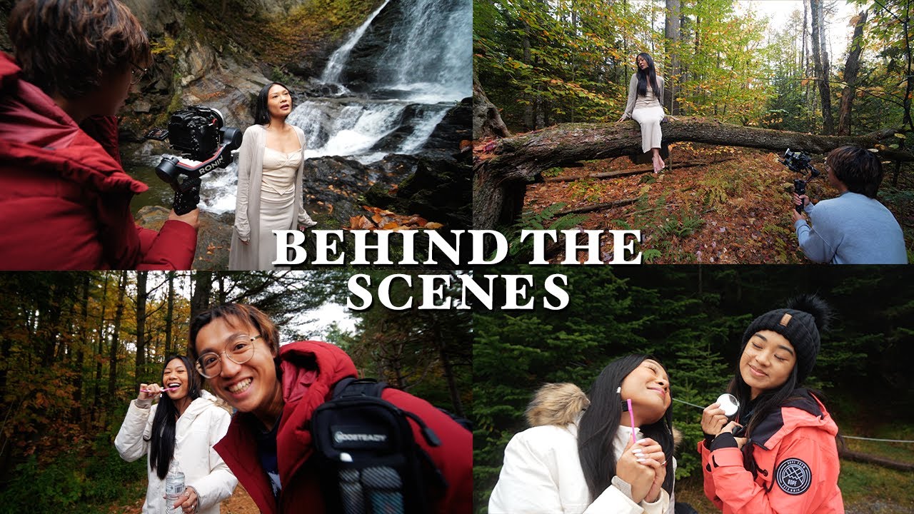 Behind the Scenes | Music Video Shoot in Fall Foliage - YouTube