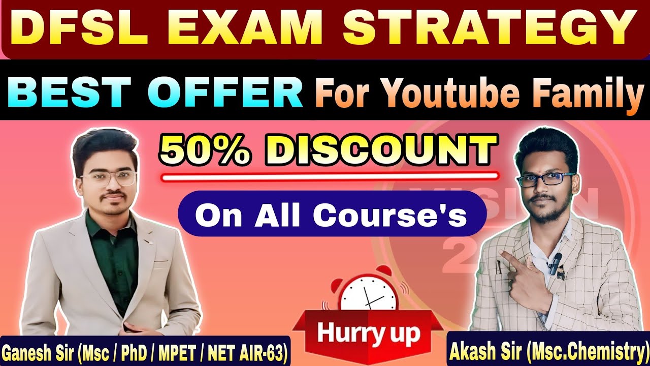 DFSL EXAM STRATEGY | DFSL SCIENTIFIC ASSISTANT | LAB ASSISTANT ...