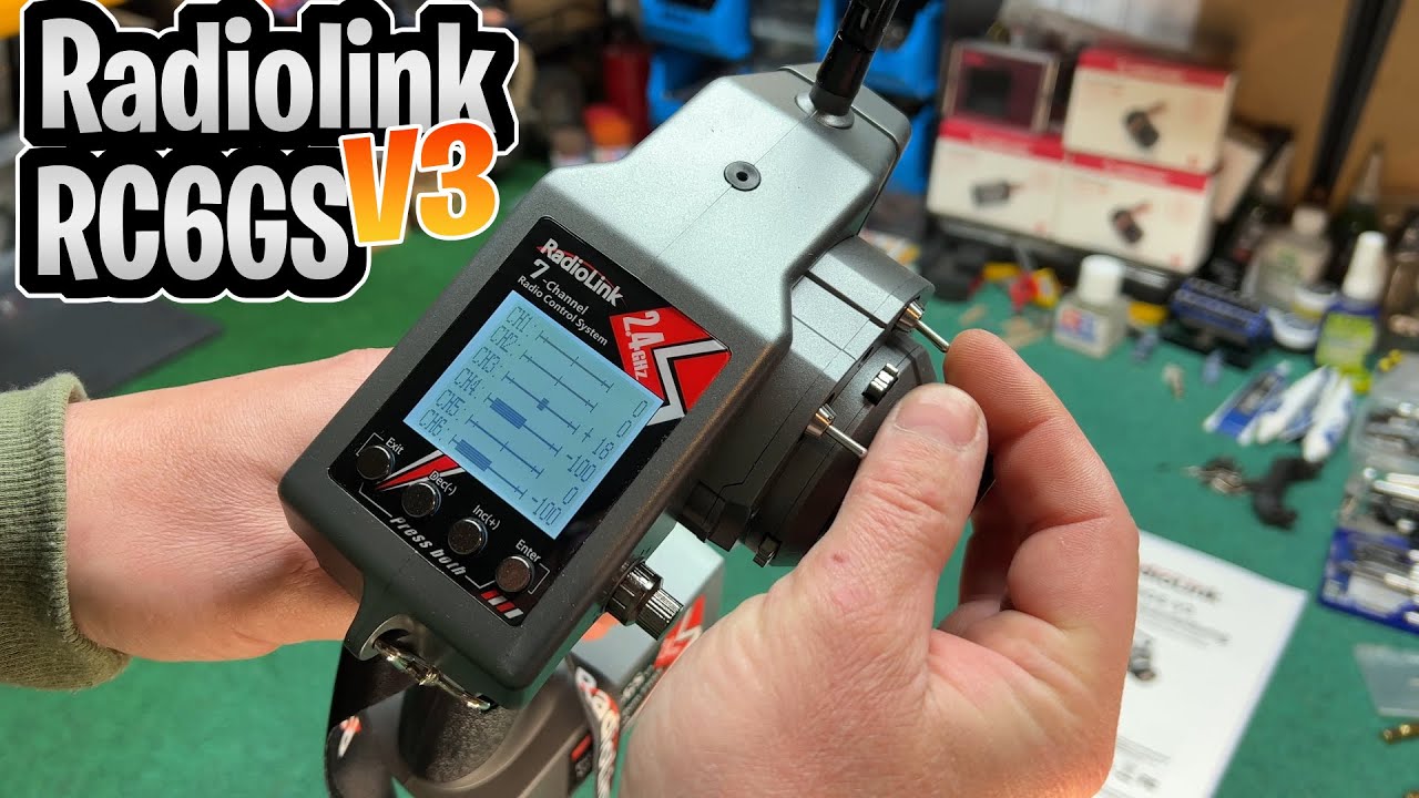 Master Off-Road RC Crawling: Unboxing & Setting Up Radiolink RC6GS V3 ...