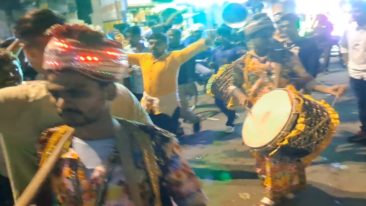 musa bhai dhol tasa playing dafree vale song ll katwa kartik lorai 2023 ...