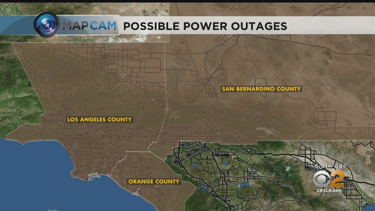 Possible power outages expected for Southern California residents due ...