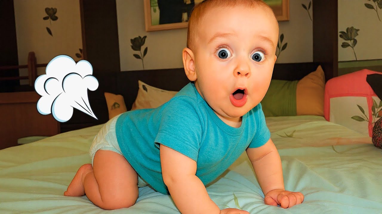 Funniest New Babies Fart Moments Caught On Camera - Funny Baby Videos ...