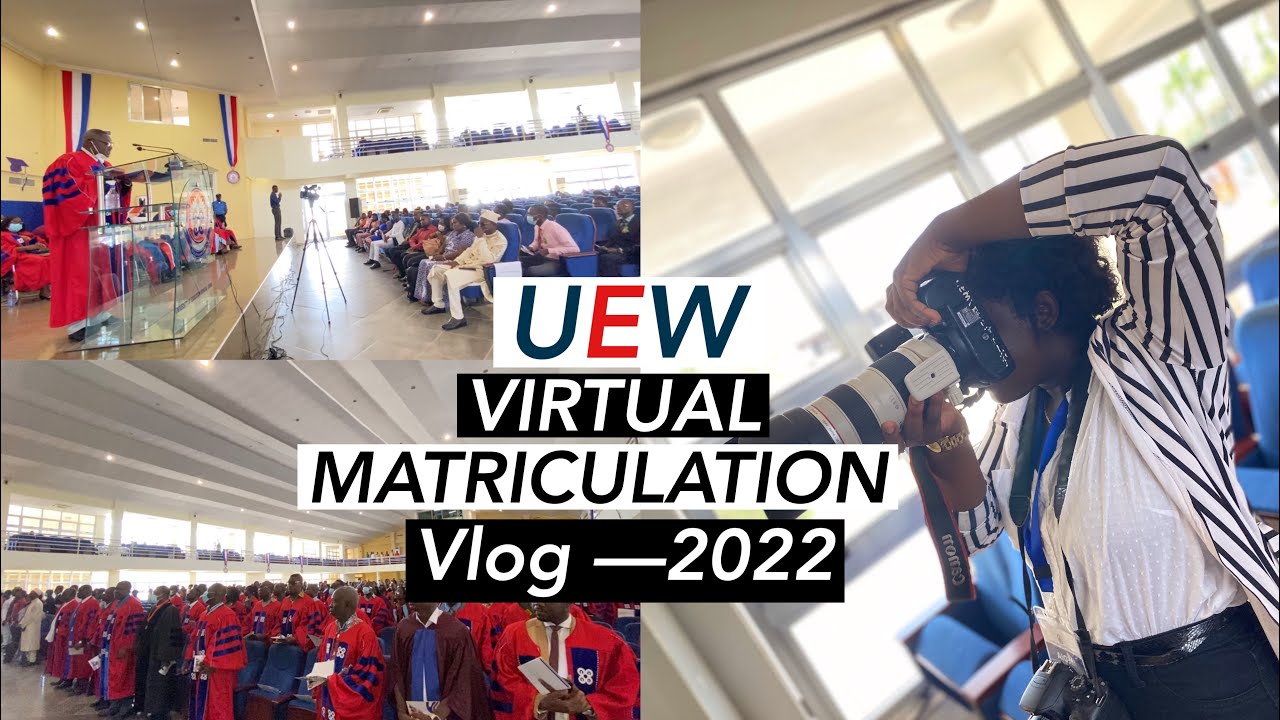 Vlog : 2022 Matriculation day at Uew | Uew virtual matriculation - YouTube