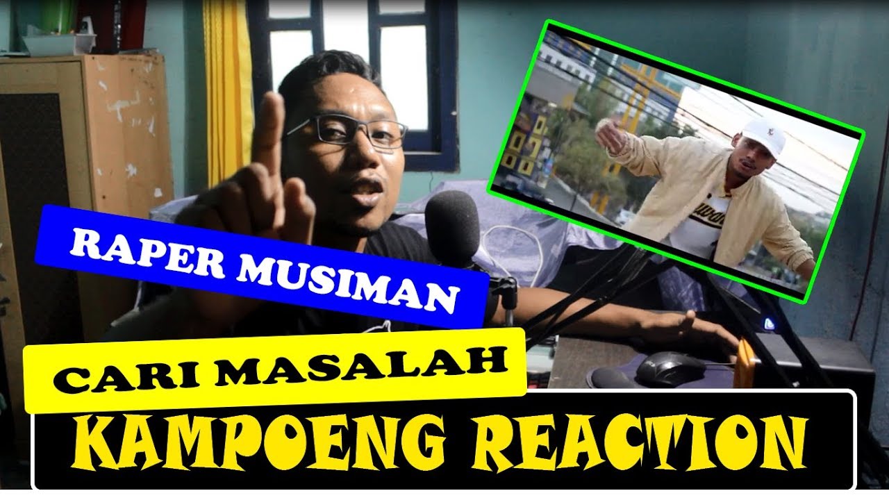 [ REACTION ] RAPER MUSIMAN ( DISS ATTA HALILINTAR, YOUNG LEX, ERICO LIM ...