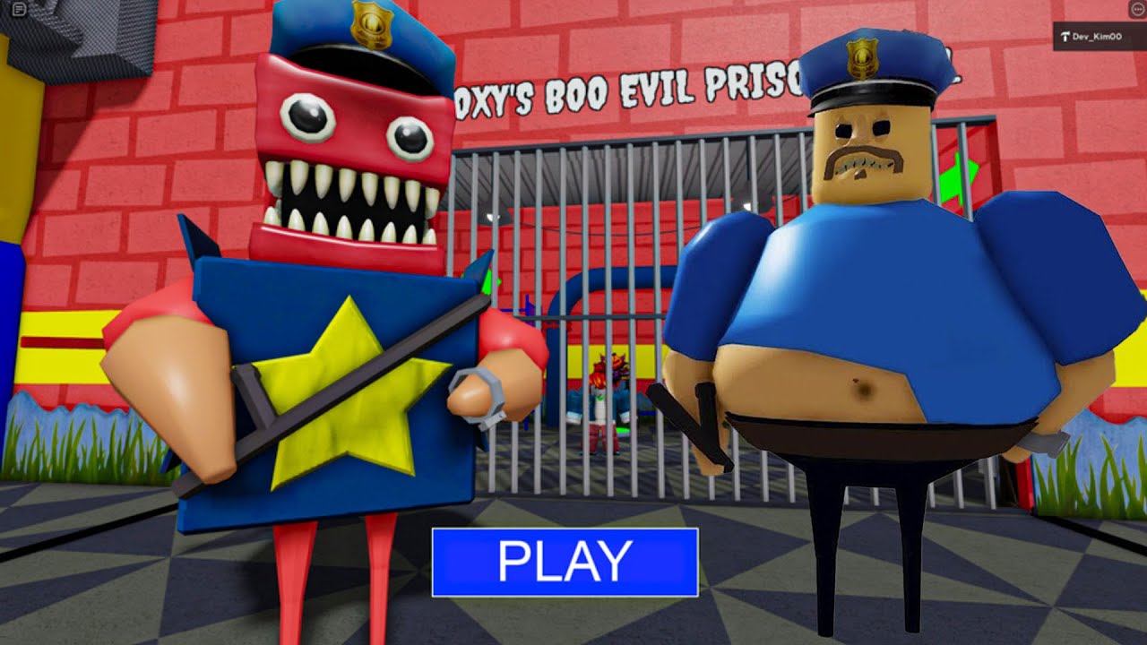 BOXY'S BOO BARRY'S PRISON RUN Obby The Floor is Lava New Update Roblox ...