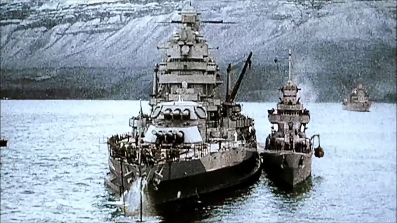Anchors Aweigh (US NAVY WW2 Footage) - YouTube