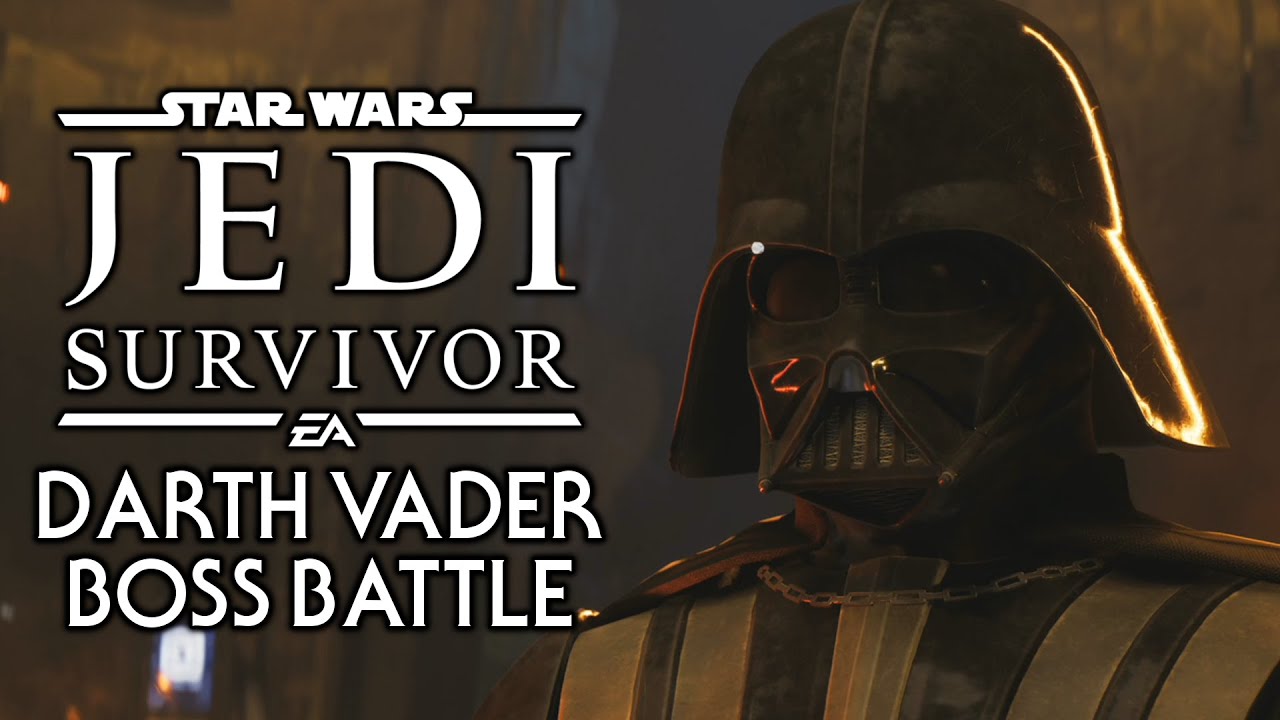 Star Wars Jedi: Survivor - Full Darth Vader Boss Battle - YouTube