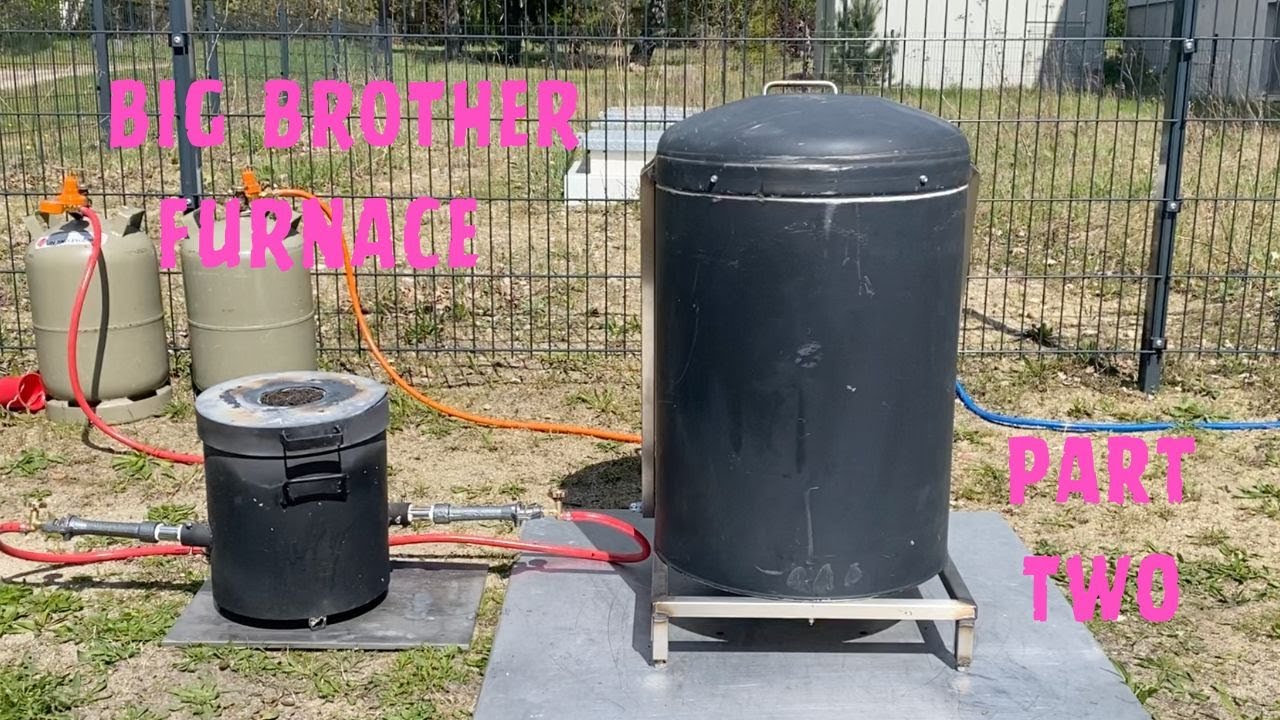 DIY Big Brother High-pressure Furnace - Part 2 - YouTube