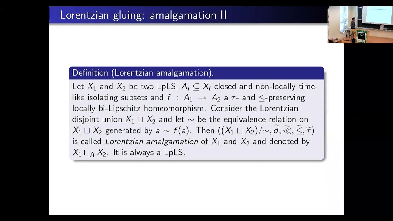 Gluing constructions for Lorentzian length spaces - YouTube