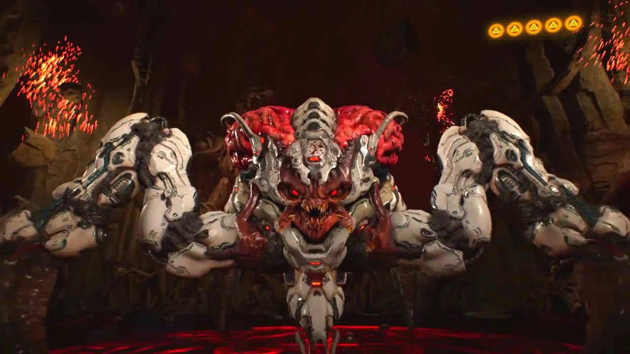 SPIDER MASTERMIND (FINAL BOSS) - DOOM 4 CAMPAIGN ENDING (PS4) - YouTube