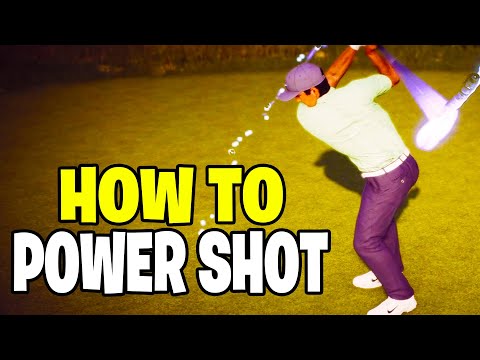 EA SPORTS PGA TOUR HOW TO USE POWER SHOT