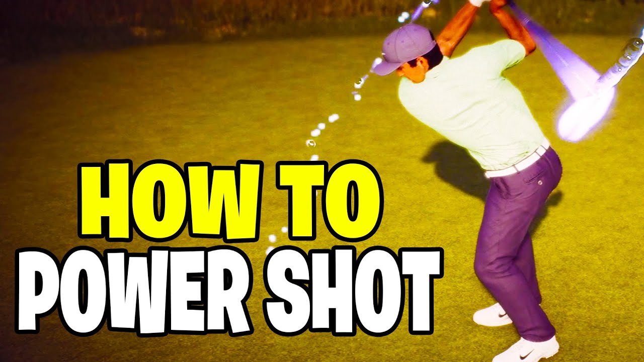 EA SPORTS PGA TOUR HOW TO USE POWER SHOT - YouTube