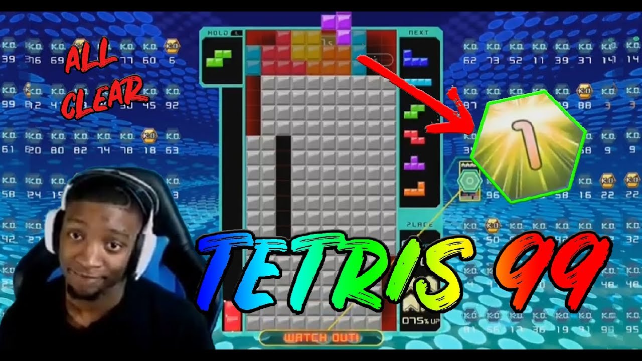 TETRIS 99 BEST EPIC FUNNY MOMENTS AND BEST SAVES | TETRIS 99 | #01 ...