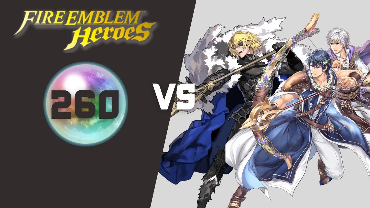 260 ORBS vs 5th ANNIVERSARY - Fire Emblem Heroes [FEH] Summoning - YouTube