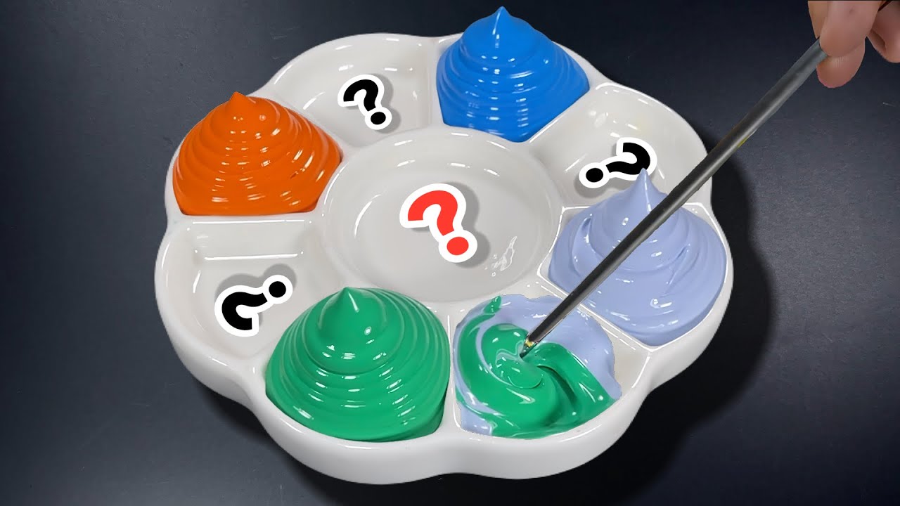 How to Create 9 Magical Colors from Green, Orange, Cyan and Periwinkle ...