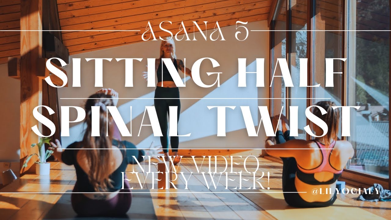How to Ardha Matsyendrasana, Sitting Half Spinal Twist, Half Fish Pose ...