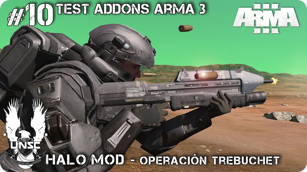 ARMA 3 | HALO - OPERATION TREBUCHET | TEST Nº 10 ADDONS (1080p60 HD ...