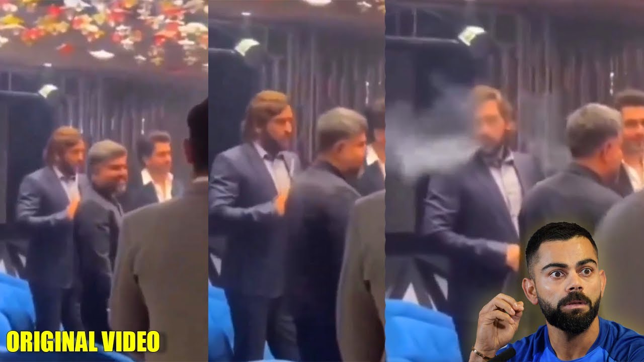 Ms Dhoni Smoking Hookah Viral video after shoot😱😱 - YouTube