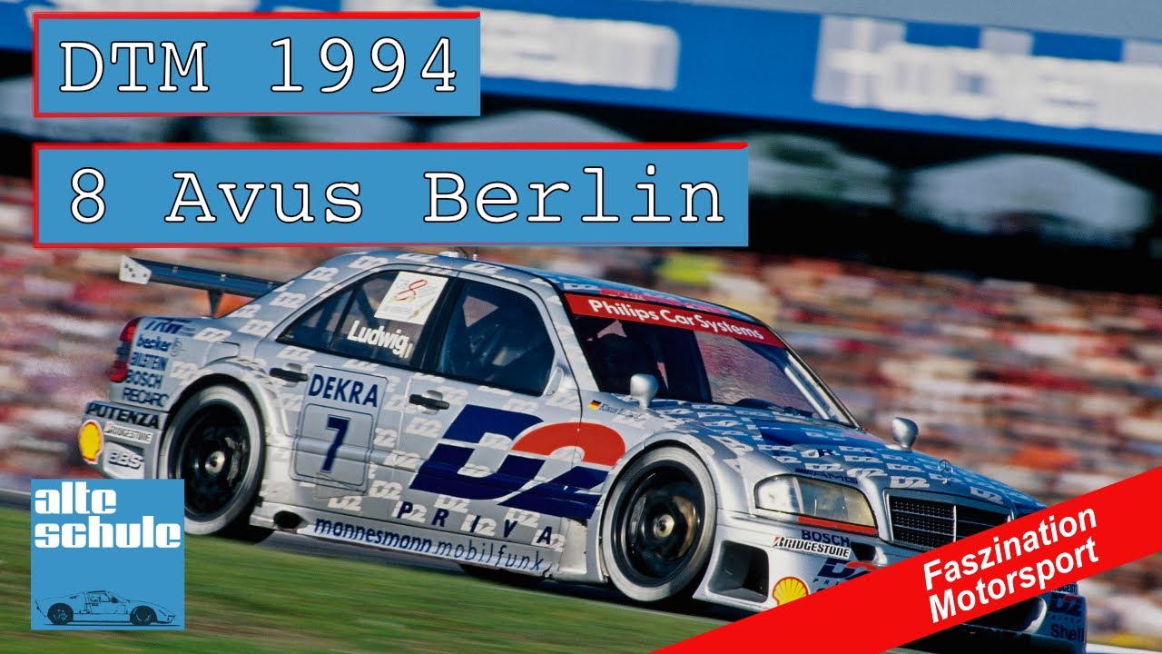 8. AVUS-Rennen, Berlin (4. September 1994) - YouTube