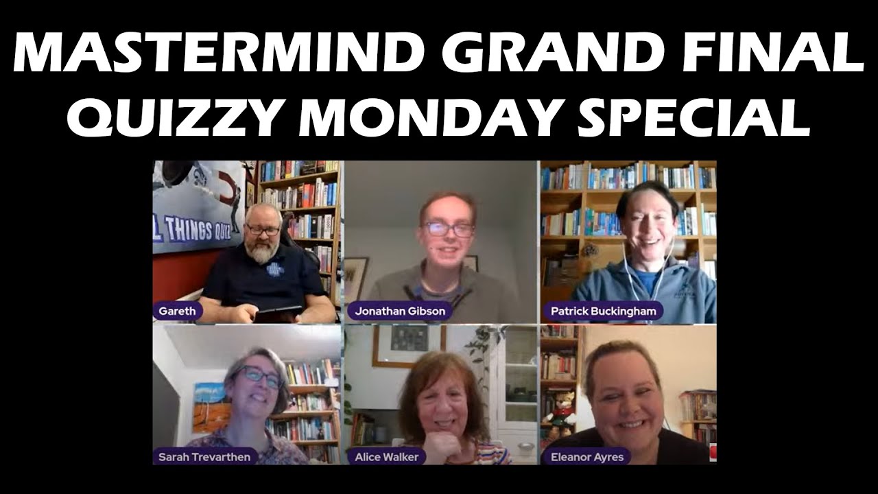 MASTERMIND GRAND FINAL SPECIAL - QUIZZY MONDAY - YouTube