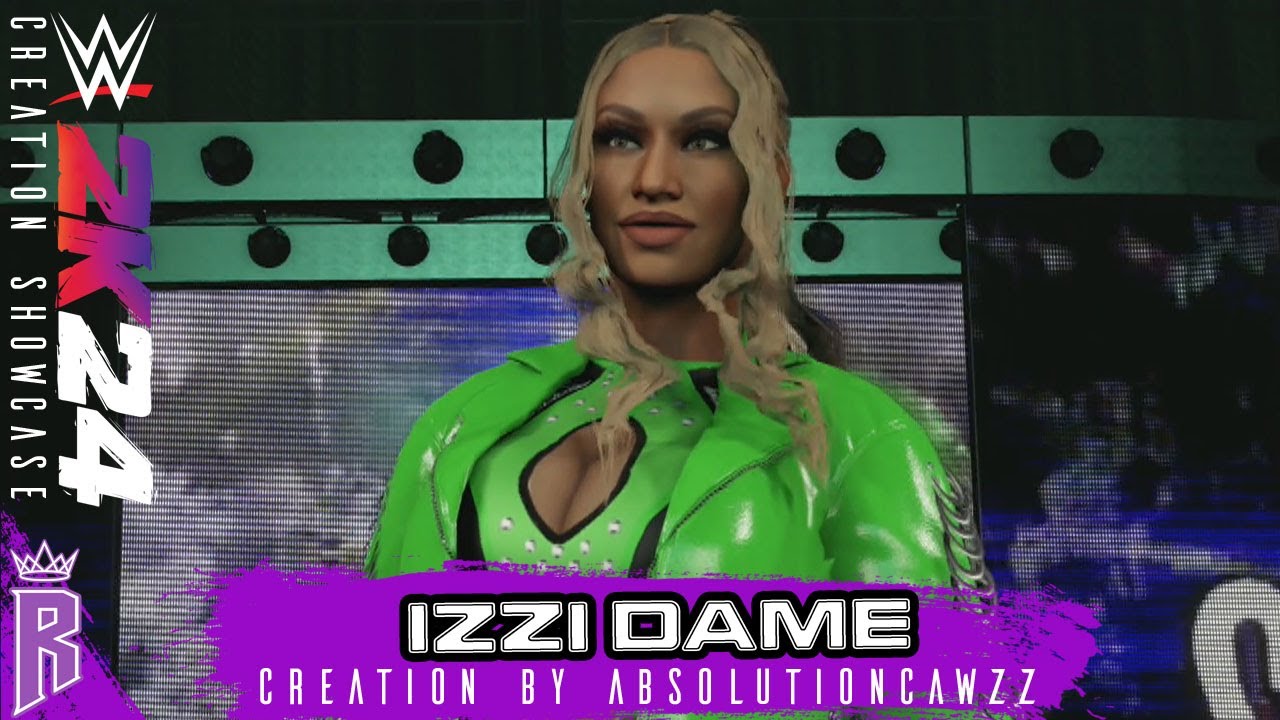 WWE 2K24 Creation Showcase: Izzi Dame #WWE2K24 #IzziDame - YouTube