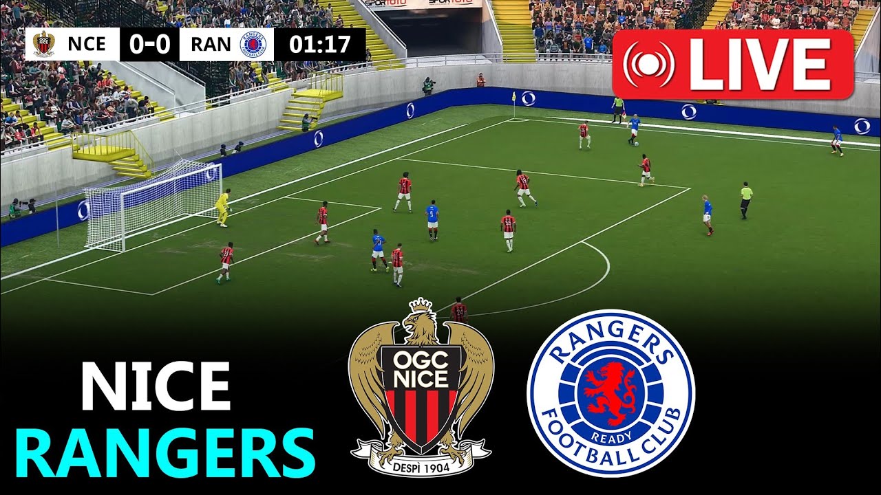 Summary (1-4) | Nice vs Rangers | Uefa Europa League 2024 | Full Match ...