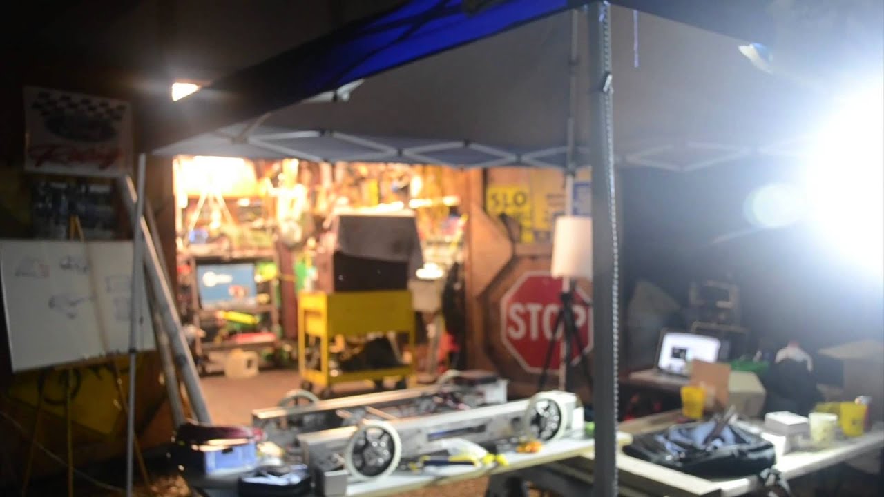 Robot in 3 Days : Day 2 Testing the final frisbee shooter for FRC ...