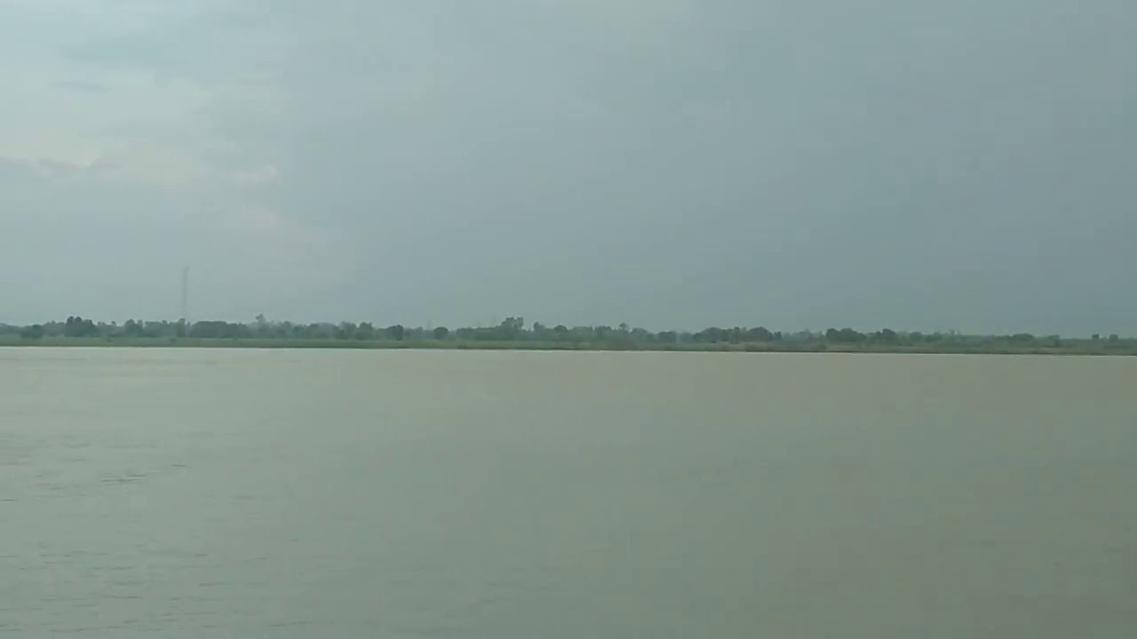 Saryu nadi during Monsoon - YouTube