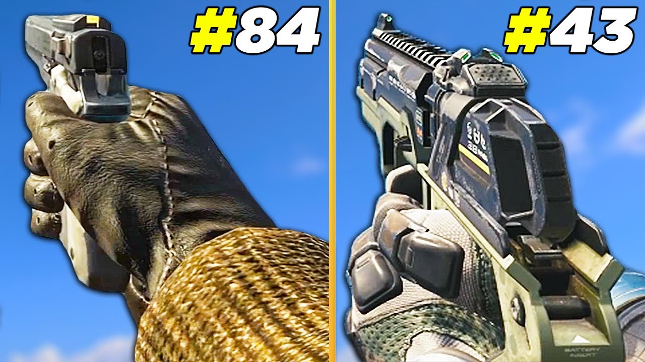 Ranking Every PISTOL In COD History Worst To Best PART 1 YouTube ranking-every-pistol-in-cod-history-worst-to-best-part-1-youtube