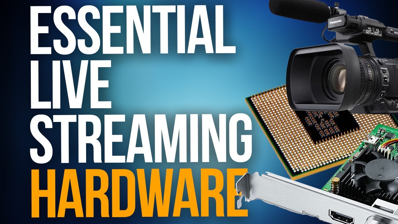 WHAT EQUIPMENT DO I NEED TO LIVE STREAM | Essential Gear - YouTube