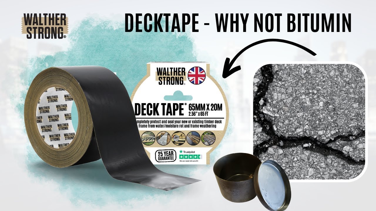 Why its important to NOT USE a butyl or asphalt tape on your timber ...