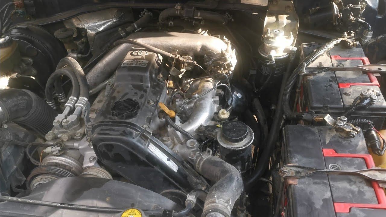 Toyota 1kz te engine - YouTube