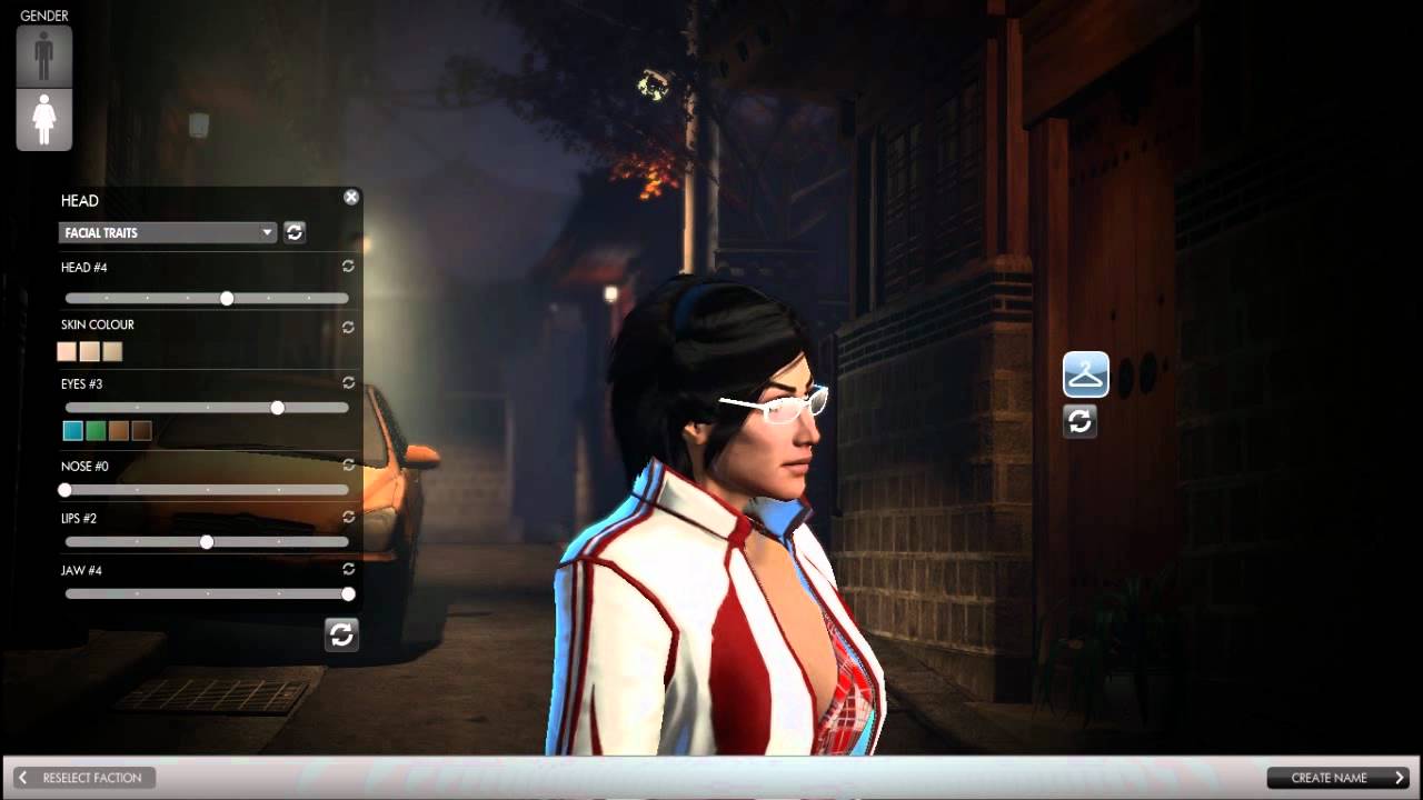 The Secret World character creation female - YouTube