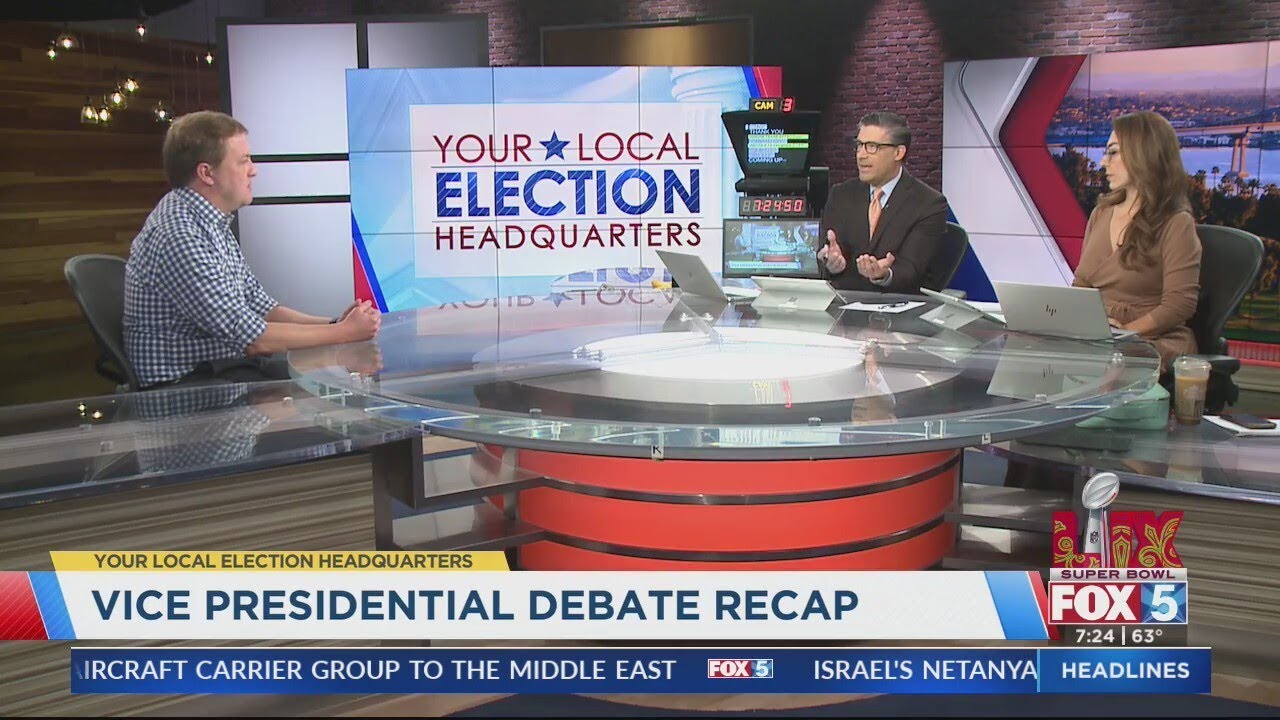Vice presidential debate recap - YouTube