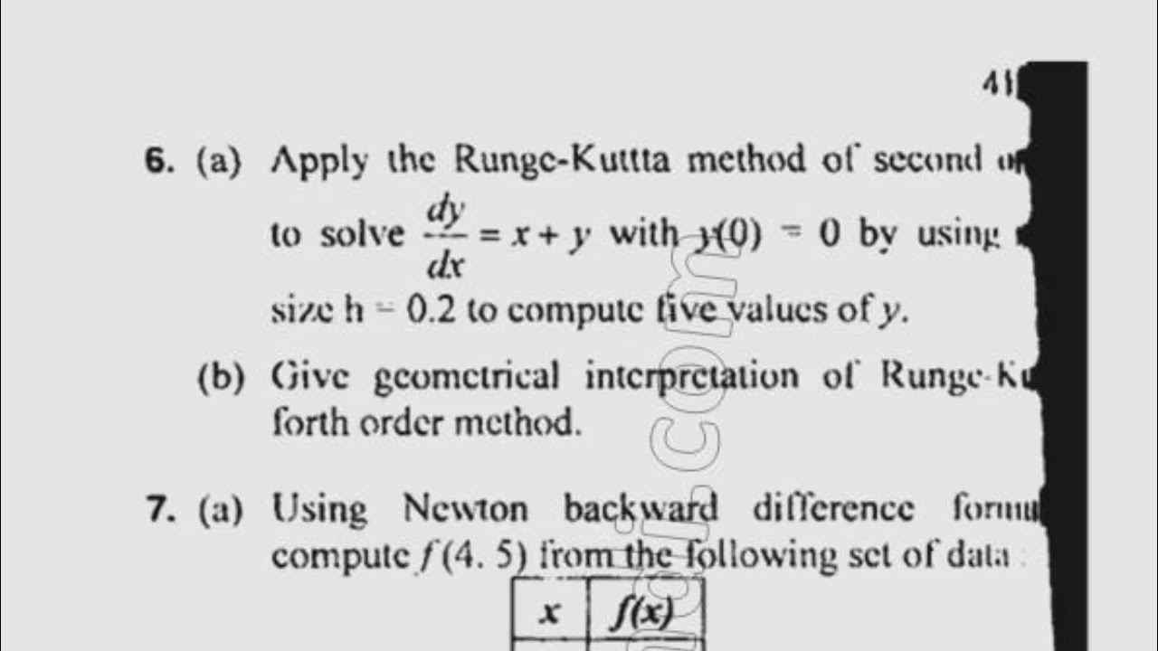 2019 Mdu BSc Physics Hons 4th Sem Computer Fundamentals Question Paper - YouTube