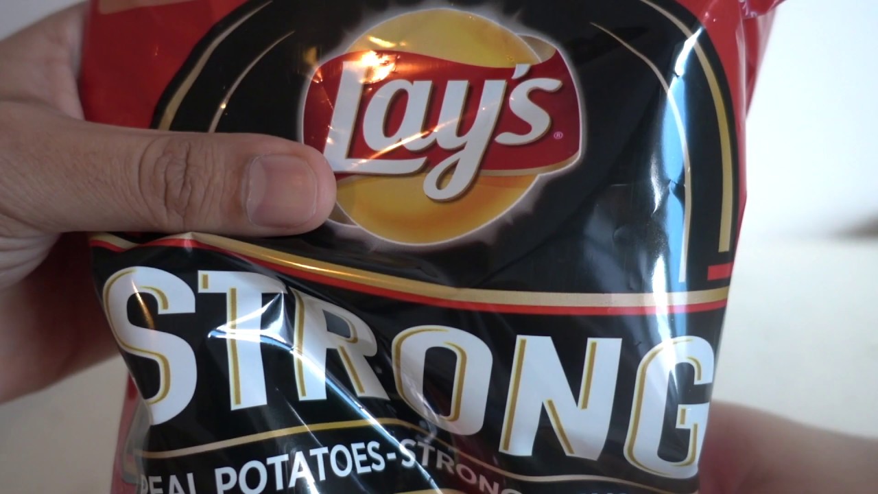 LAYS STRONG REAL POTATOES CHIPS CHILLI AND LIME FLAVOURED - YouTube